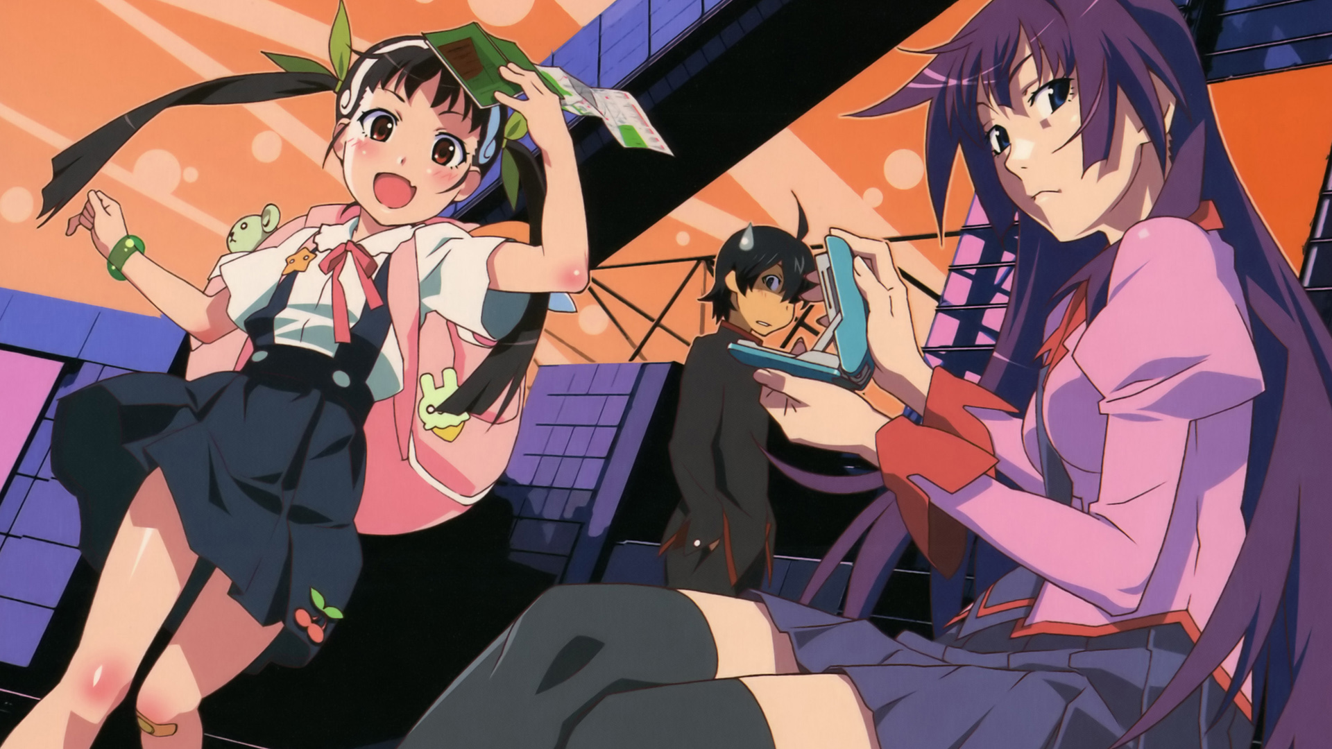 Download Black Hair Koyomi Araragi Mayoi Hachikuji Hitagi Senjōgahara ...