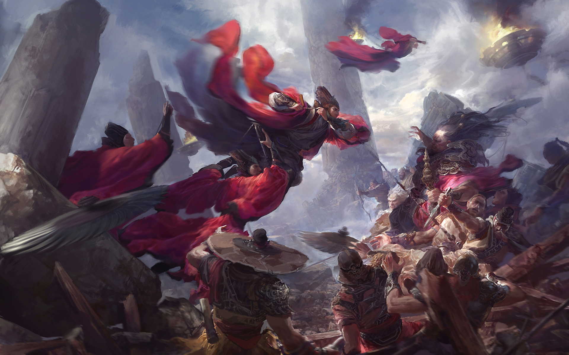 Download Fantasy Battle HD Wallpaper