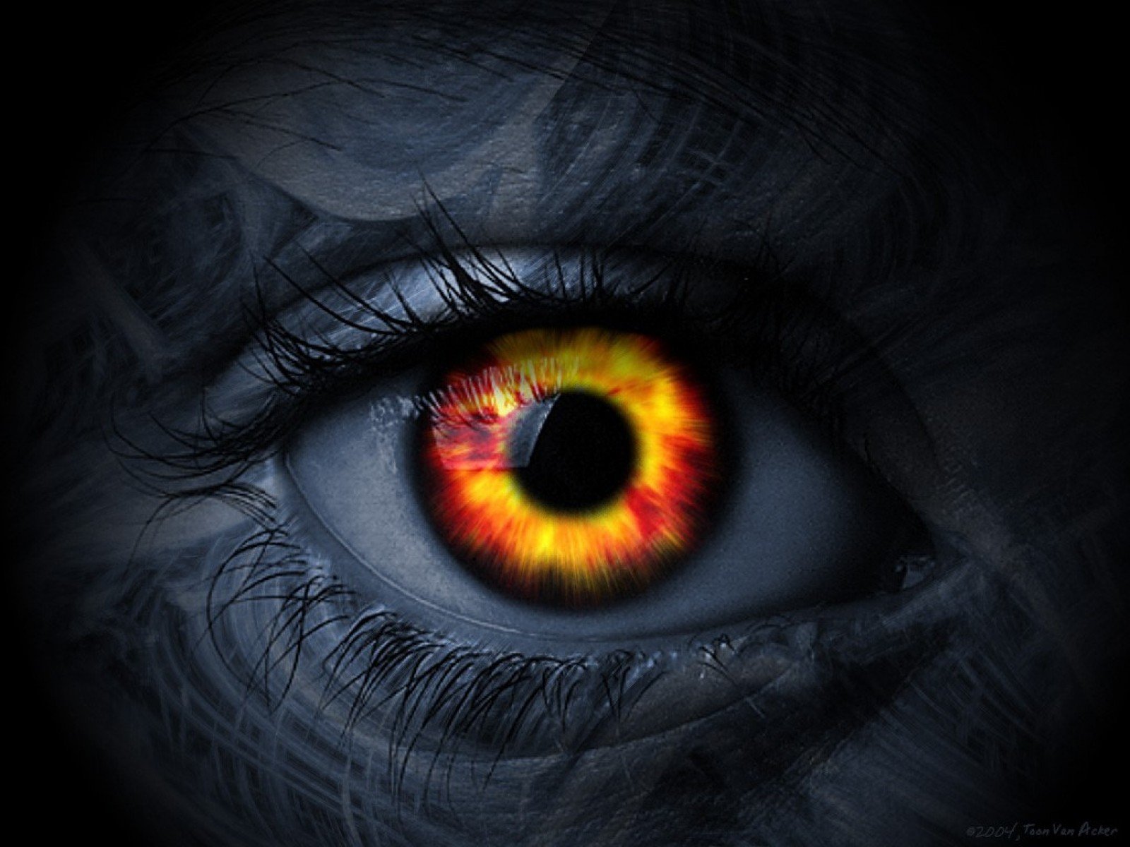 Artistic Abstract Eye: HD Wallpaper for a Bold Statement | 1600x1200 ...
