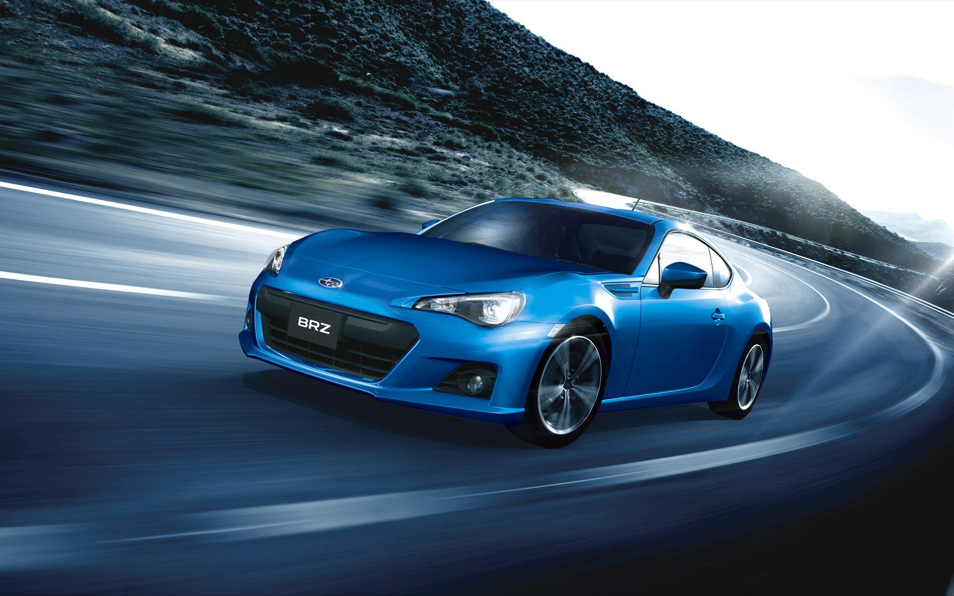 HD Subaru BRZ Speed Thrill on Mountain Roads