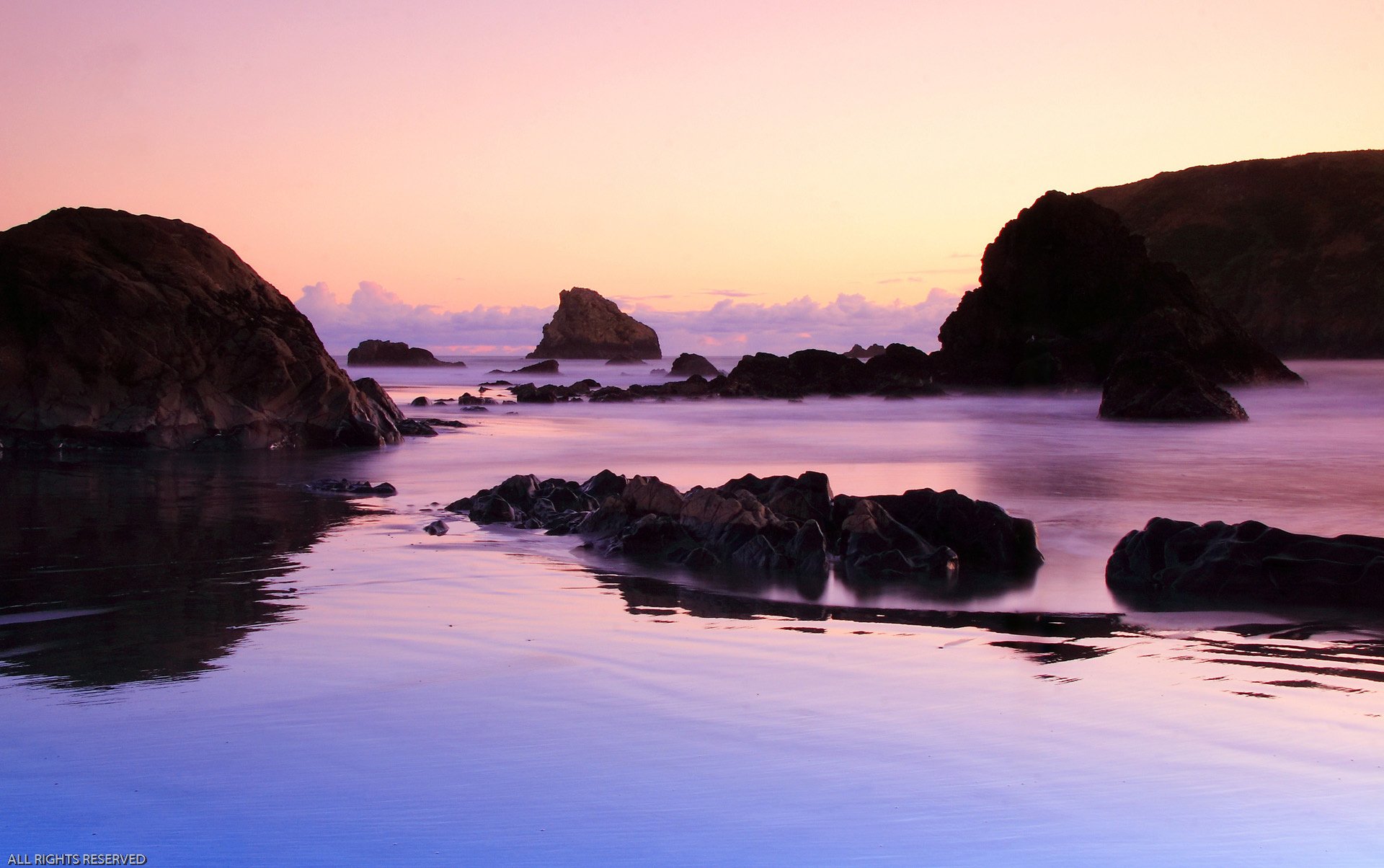 Serene Island Sunset: Nature’s Tranquil HD Escape | 1920x1204 ...