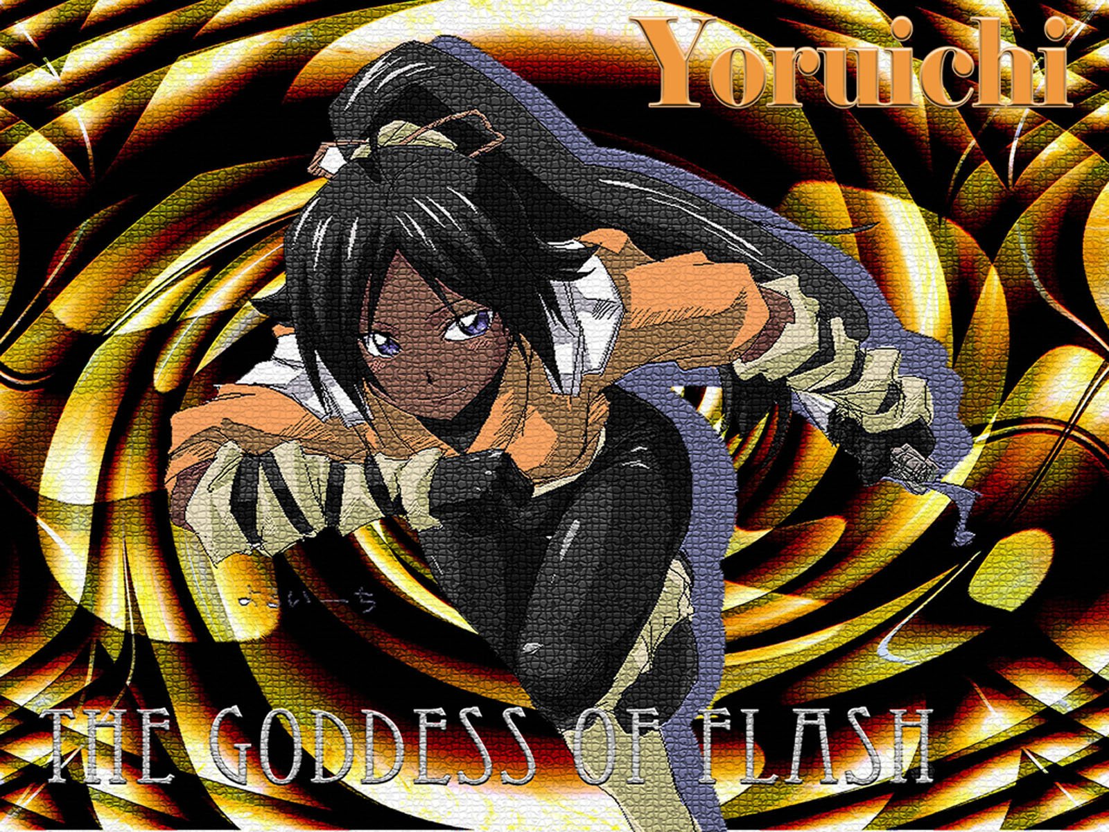 Download Yoruichi Shihôin Anime Bleach Wallpaper | 1600x1200 ...