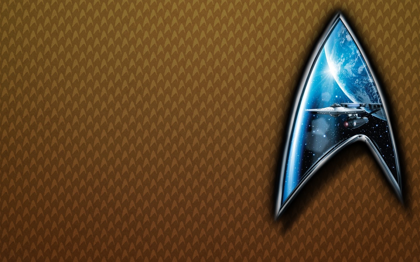 Star Trek Sci-Fi Emblem HD Wallpaper – Bold Space Adventure