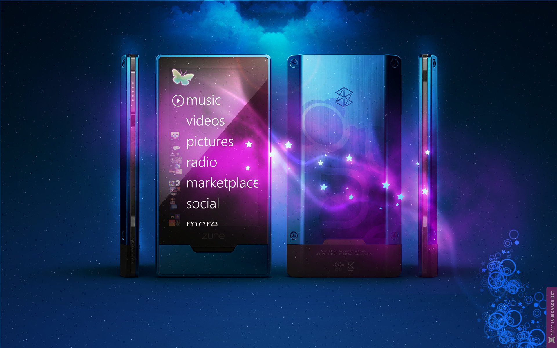 Technology Zune HD Wallpaper