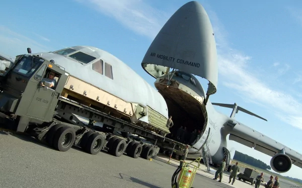 Download Air Force Ch-47 Chinook Military Lockheed C-5 Galaxy HD Wallpaper