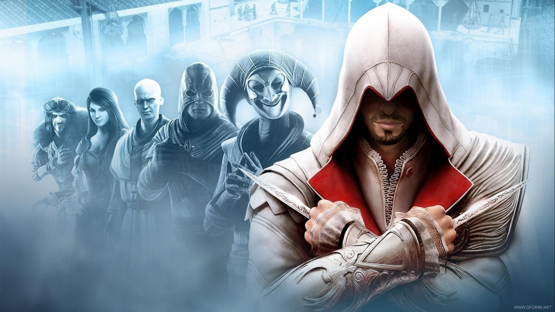Ezio and Brotherhood Legends – HD Assassin's Creed Wallpaper
