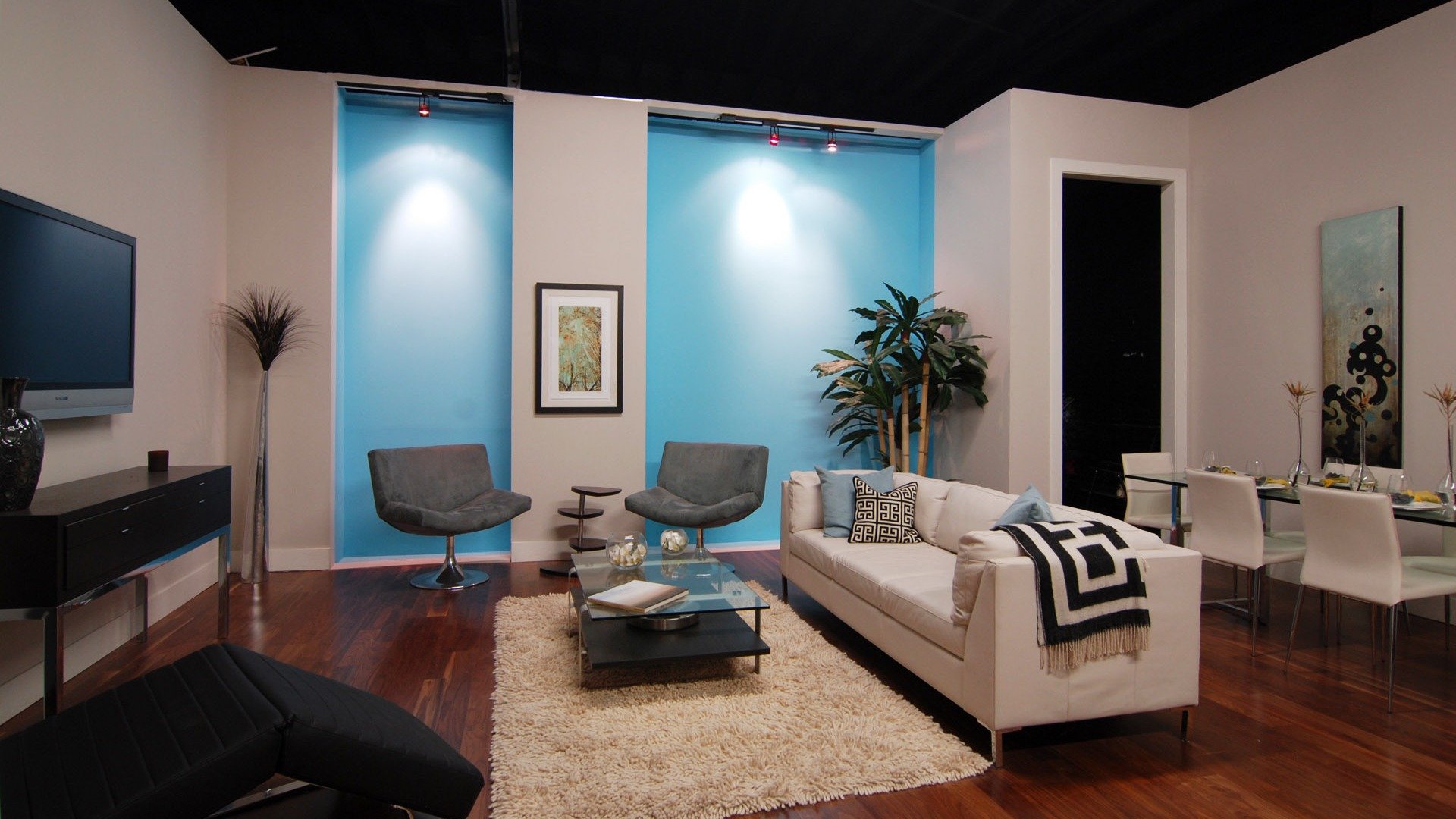 Modern Man-Made Room HD Wallpaper