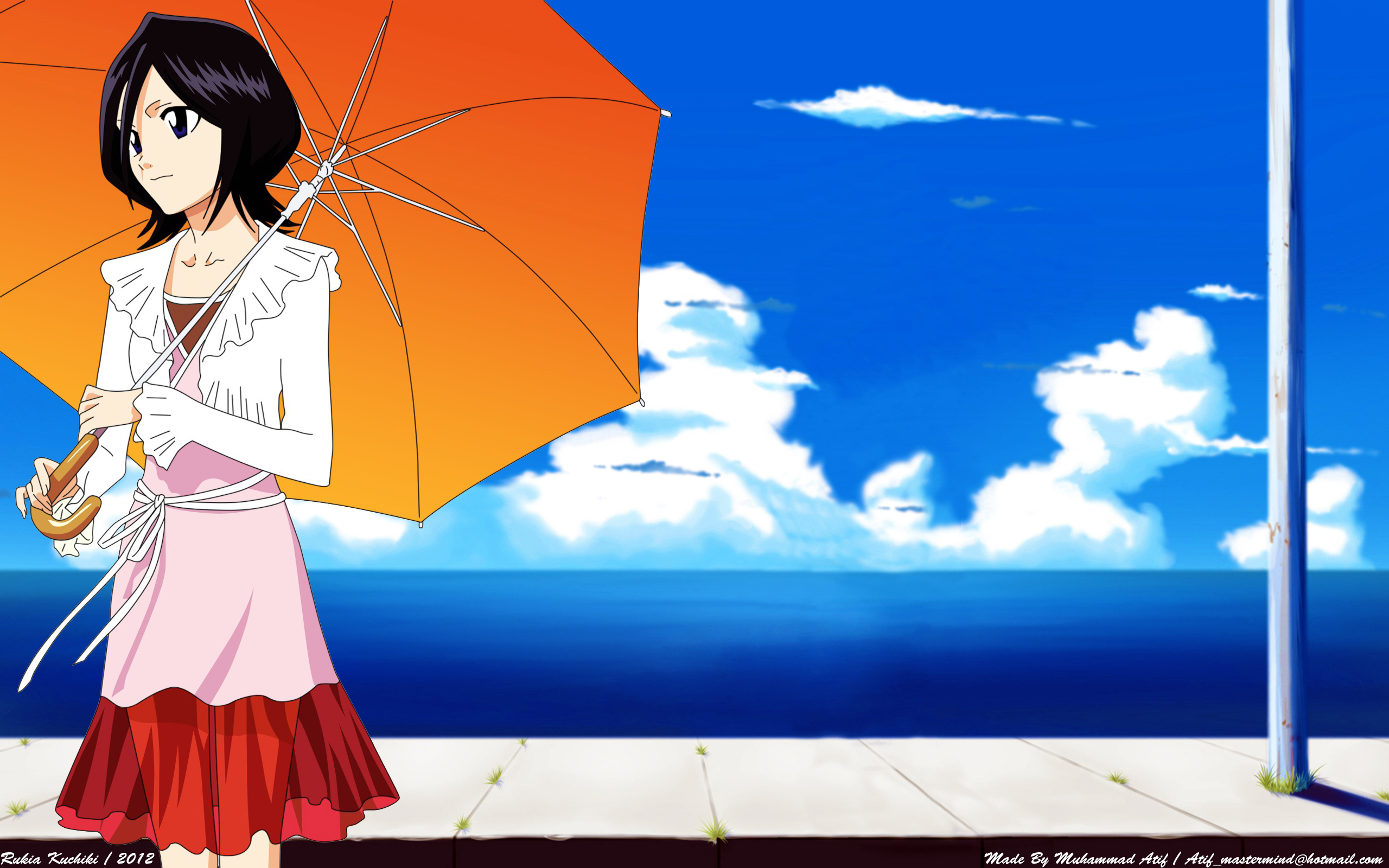 Download Rukia Kuchiki Cloud Sea Sky Anime Bleach Sky Anime HD Wallpaper