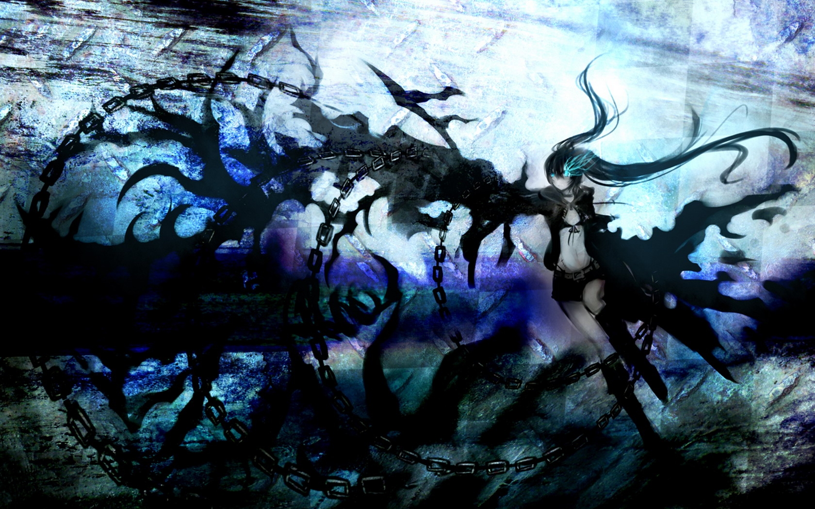 Download Anime Black Rock Shooter Wallpaper
