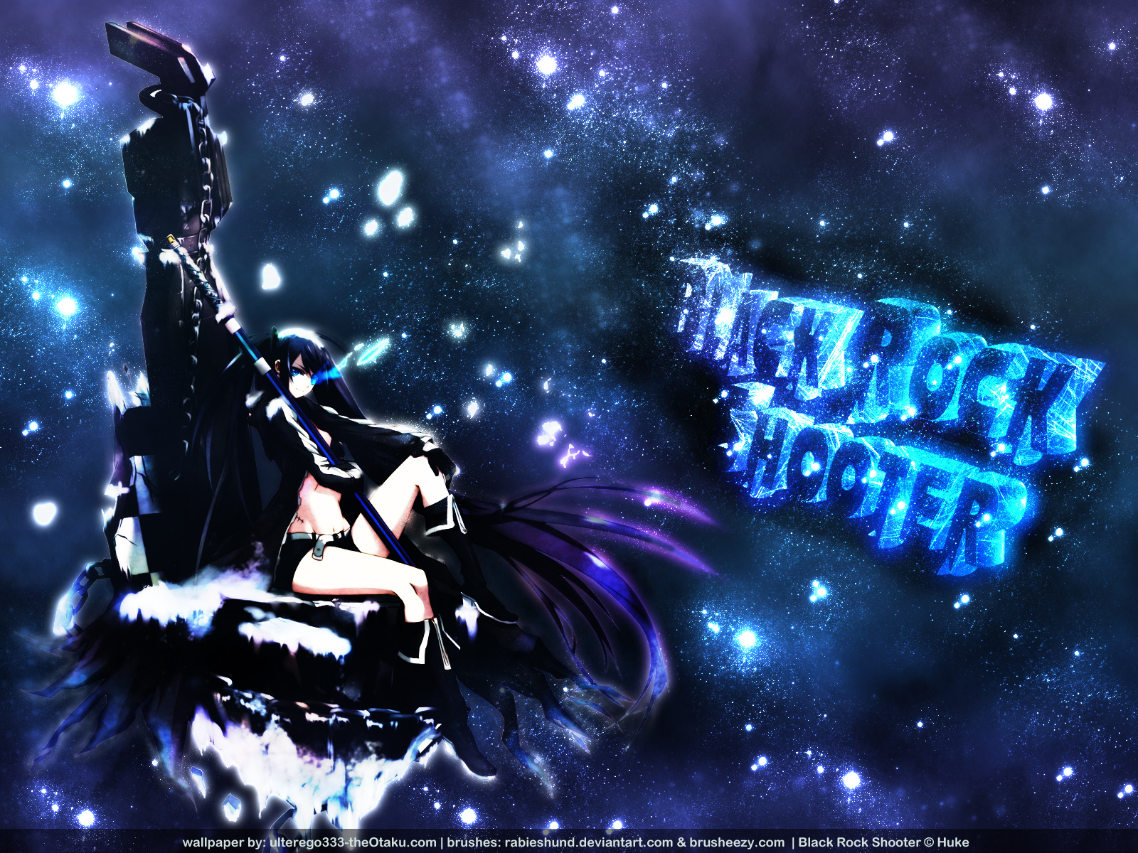 Black Rock Shooter Huke Deviantart