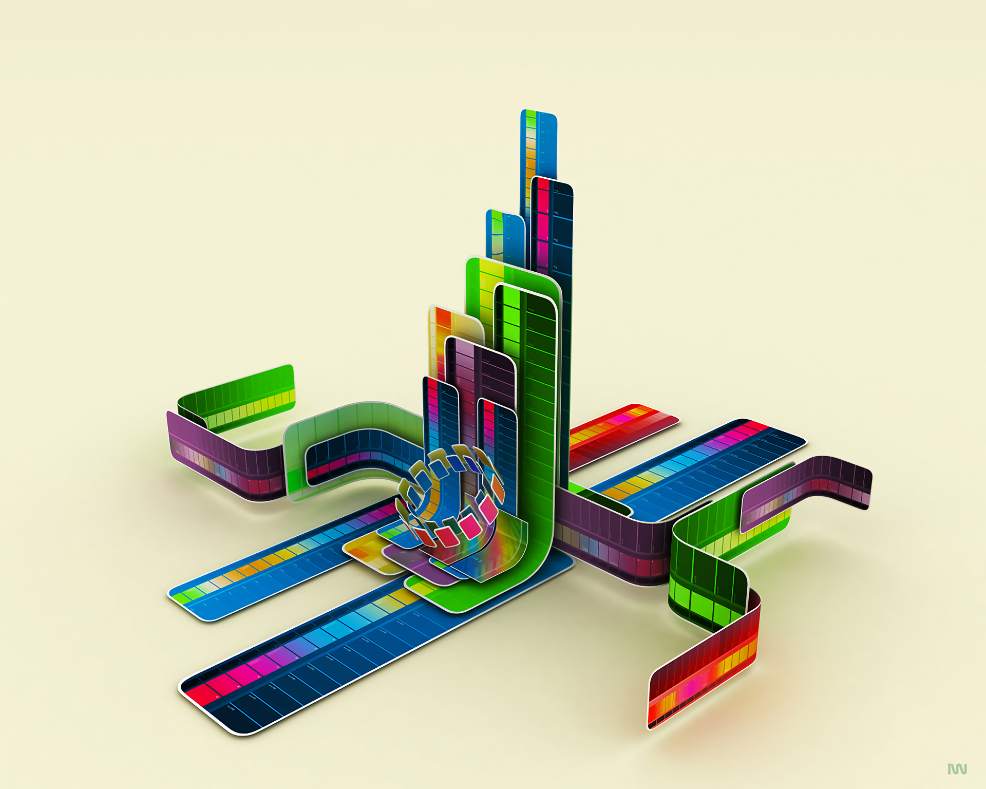 Colorful Artistic HD Wallpaper