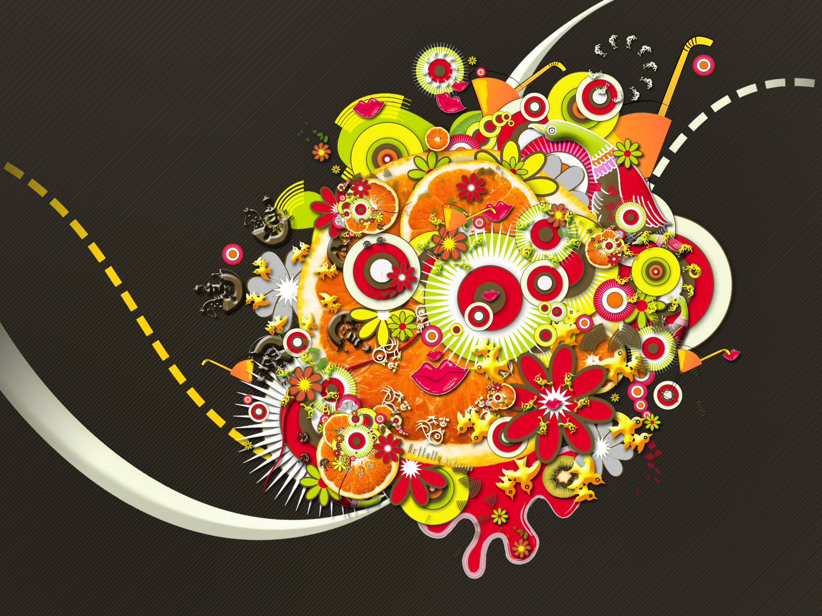 Colorful Artistic Vector HD Wallpaper