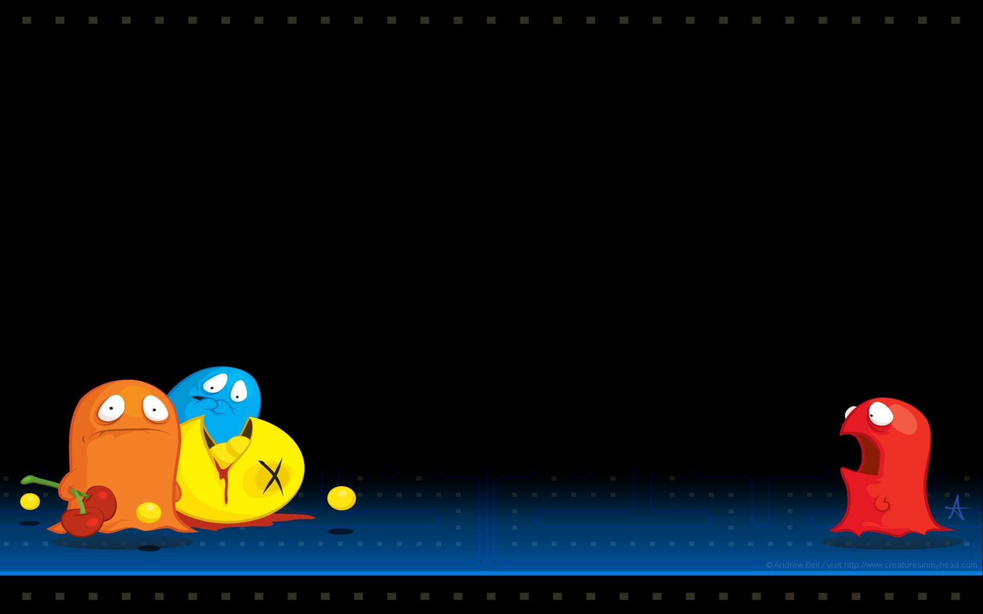 Pac-Man Adventure: HD Wallpaper for Retro Gaming Fans