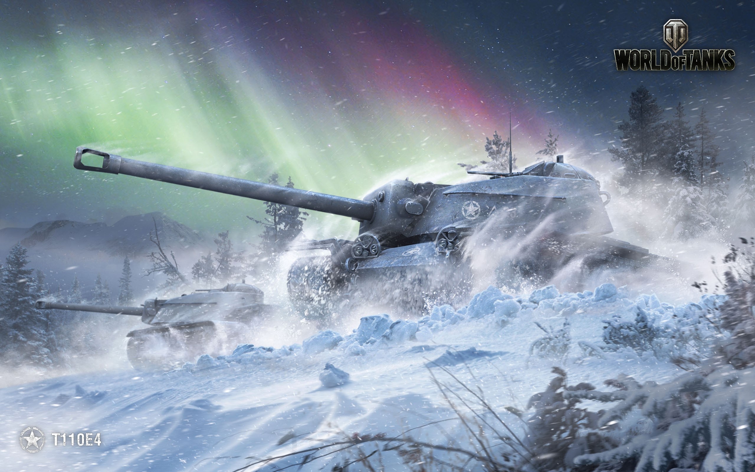 World of Tanks HD: Epic Winter Battlefield Wallpaper