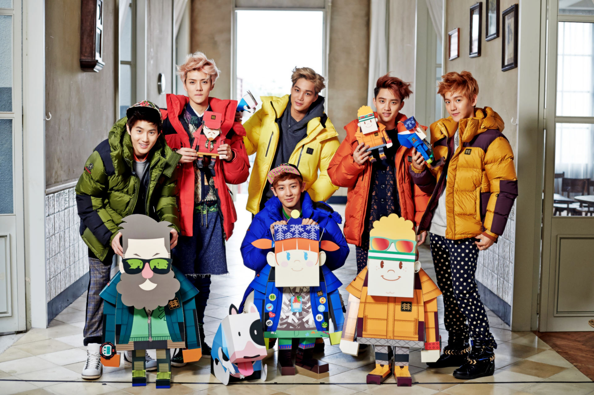 EXO HD Wallpaper: A Vibrant Music Journey