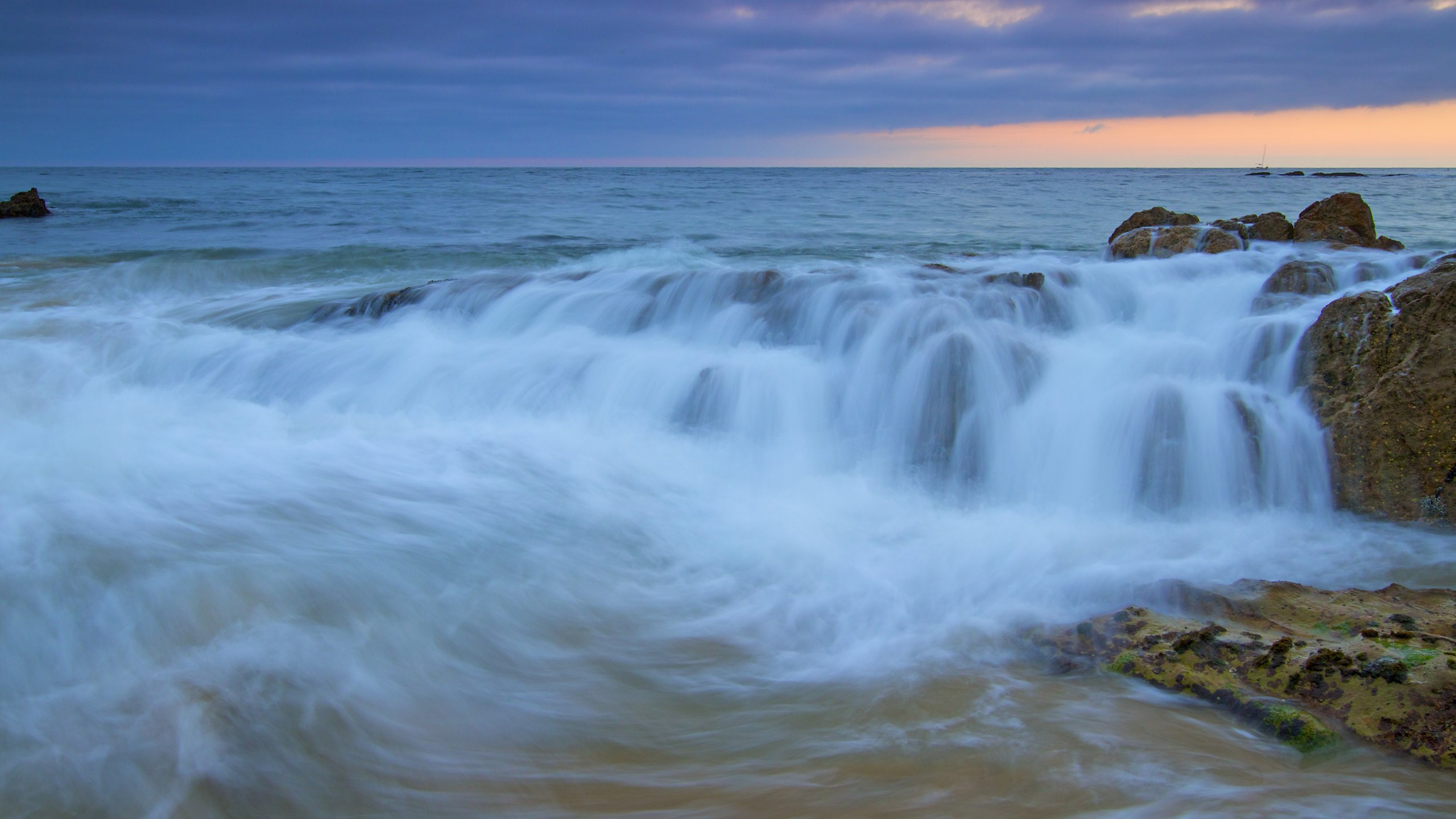 Download Seascape Nature Wave HD Wallpaper by Erno James Gyetvai