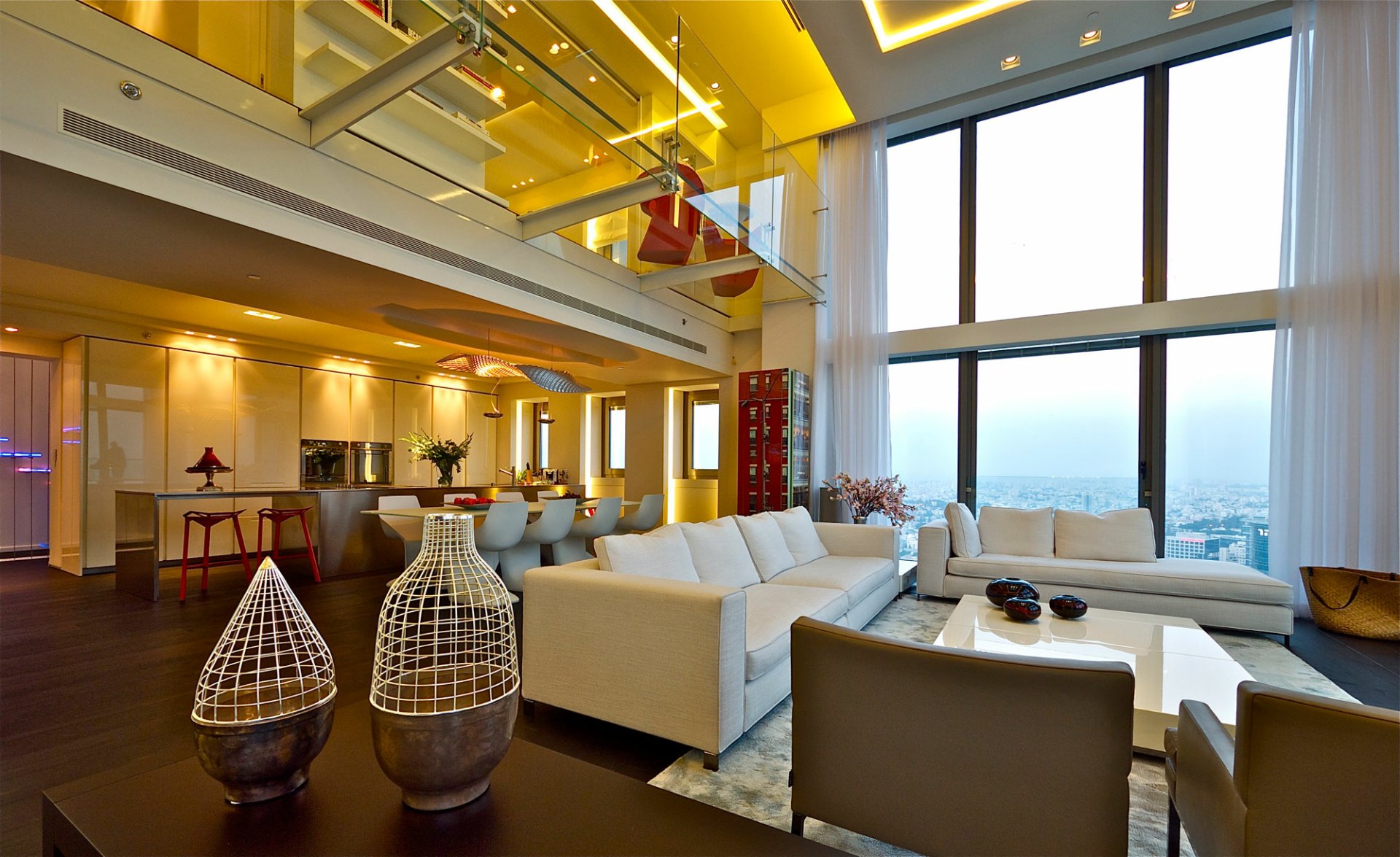 Man-Made Luxe Living Room — HD Wallpaper | 2000x1224 | Wallpaper Abyss