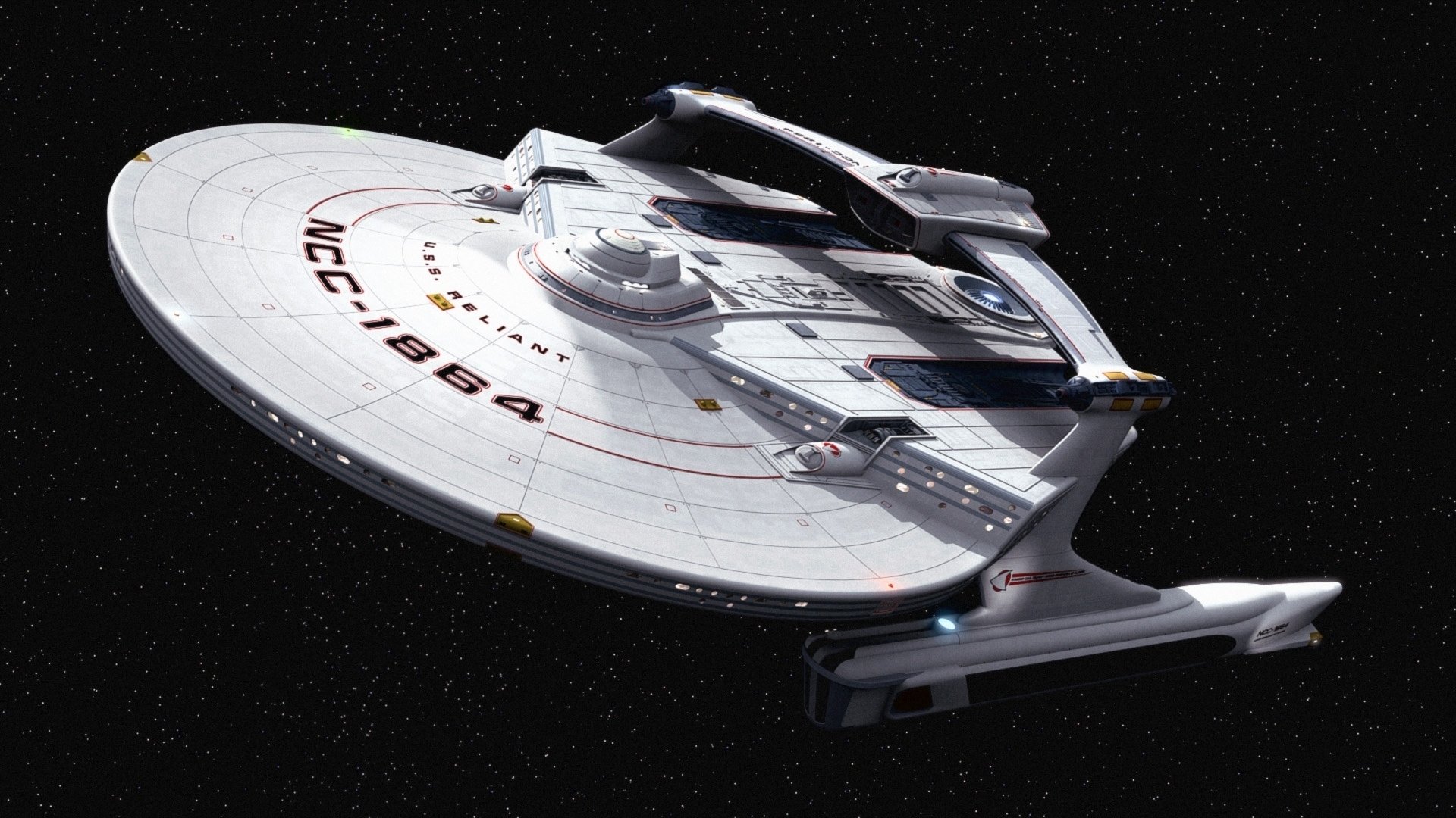 Star Trek USS Enterprise HD Sci-Fi Wallpaper: Iconic Space Exploration