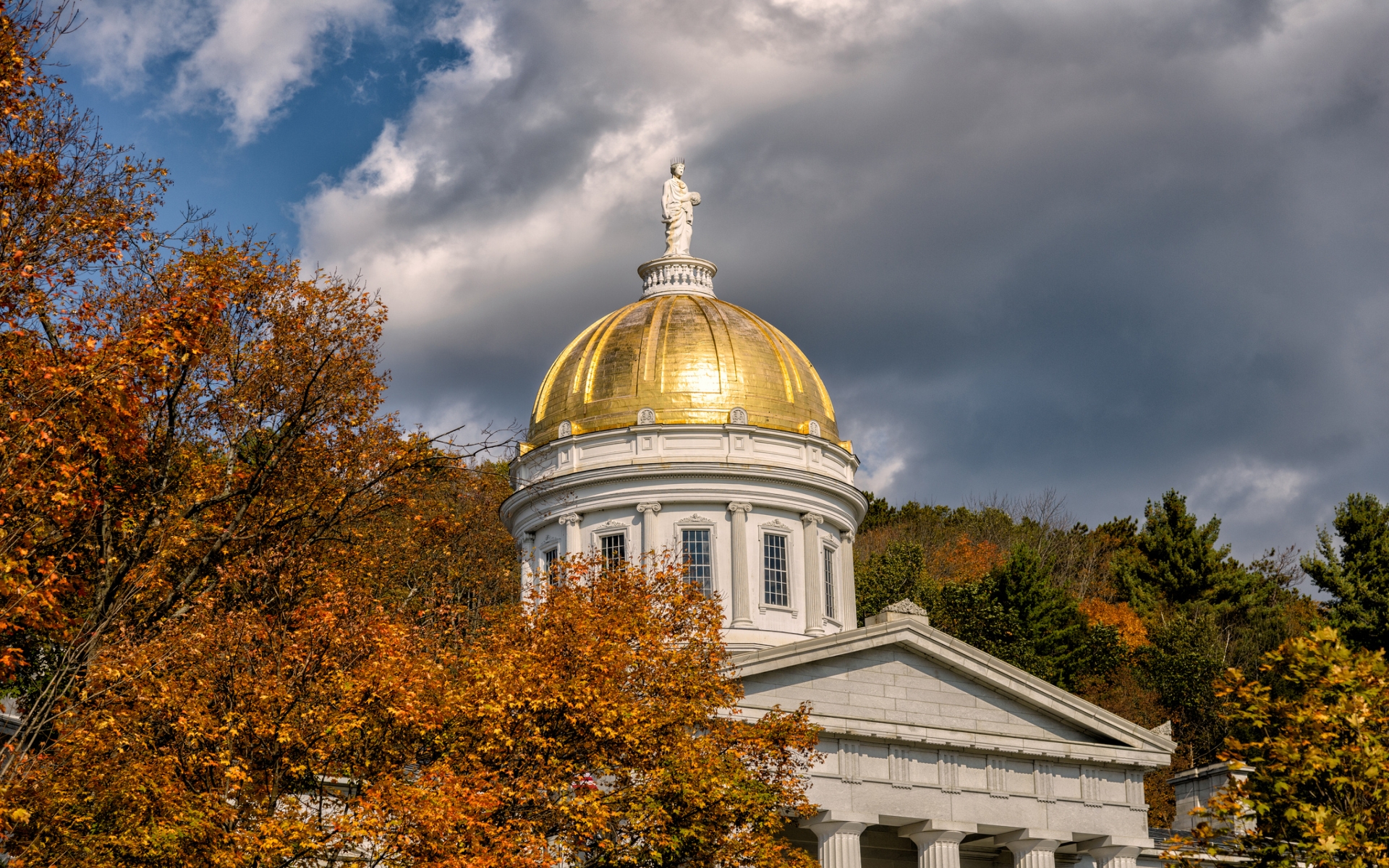Vermont State House HD Wallpaper | Background Image | 1920x1200
