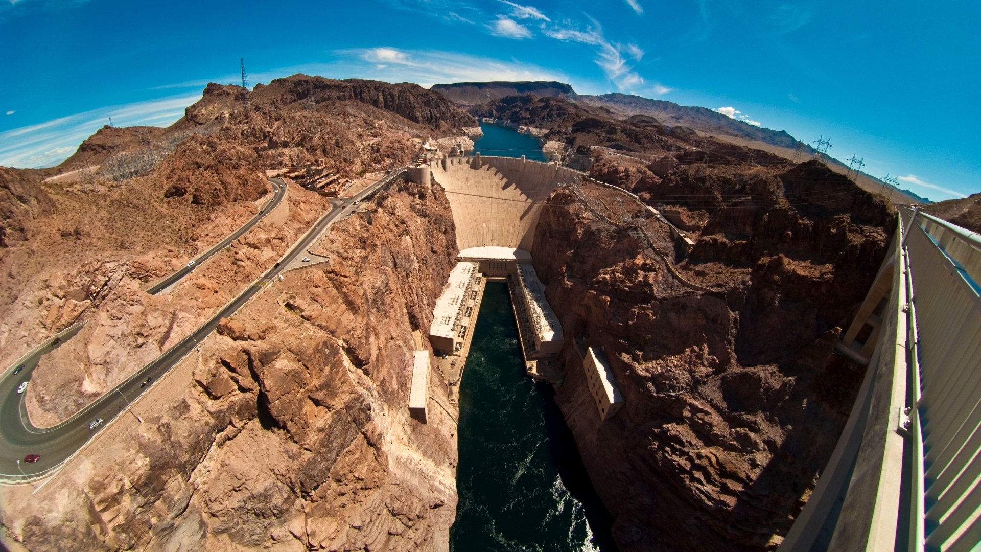 Download Man Made Hoover Dam HD Wallpaper