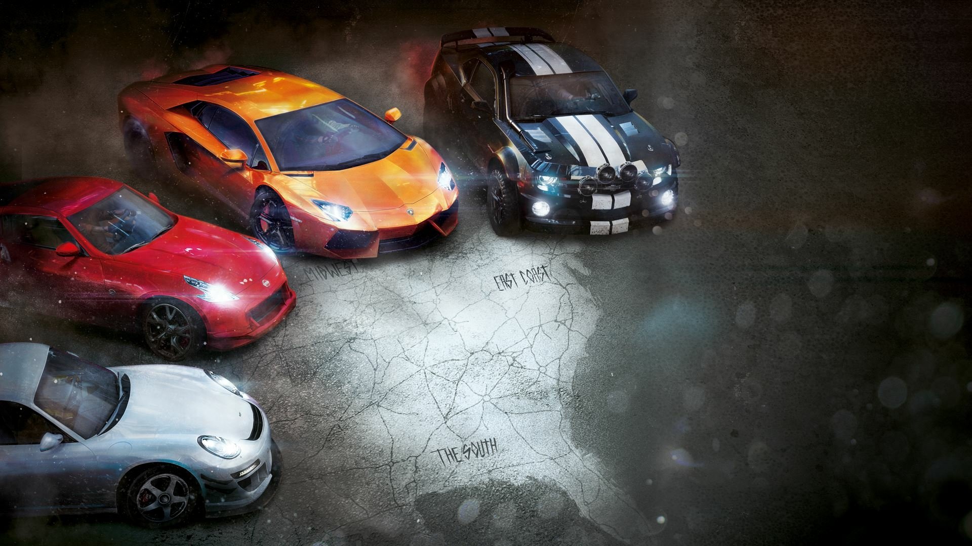 Download Video Game The Crew HD Wallpaper | 1920x1080 | Wallpaper Abyss
