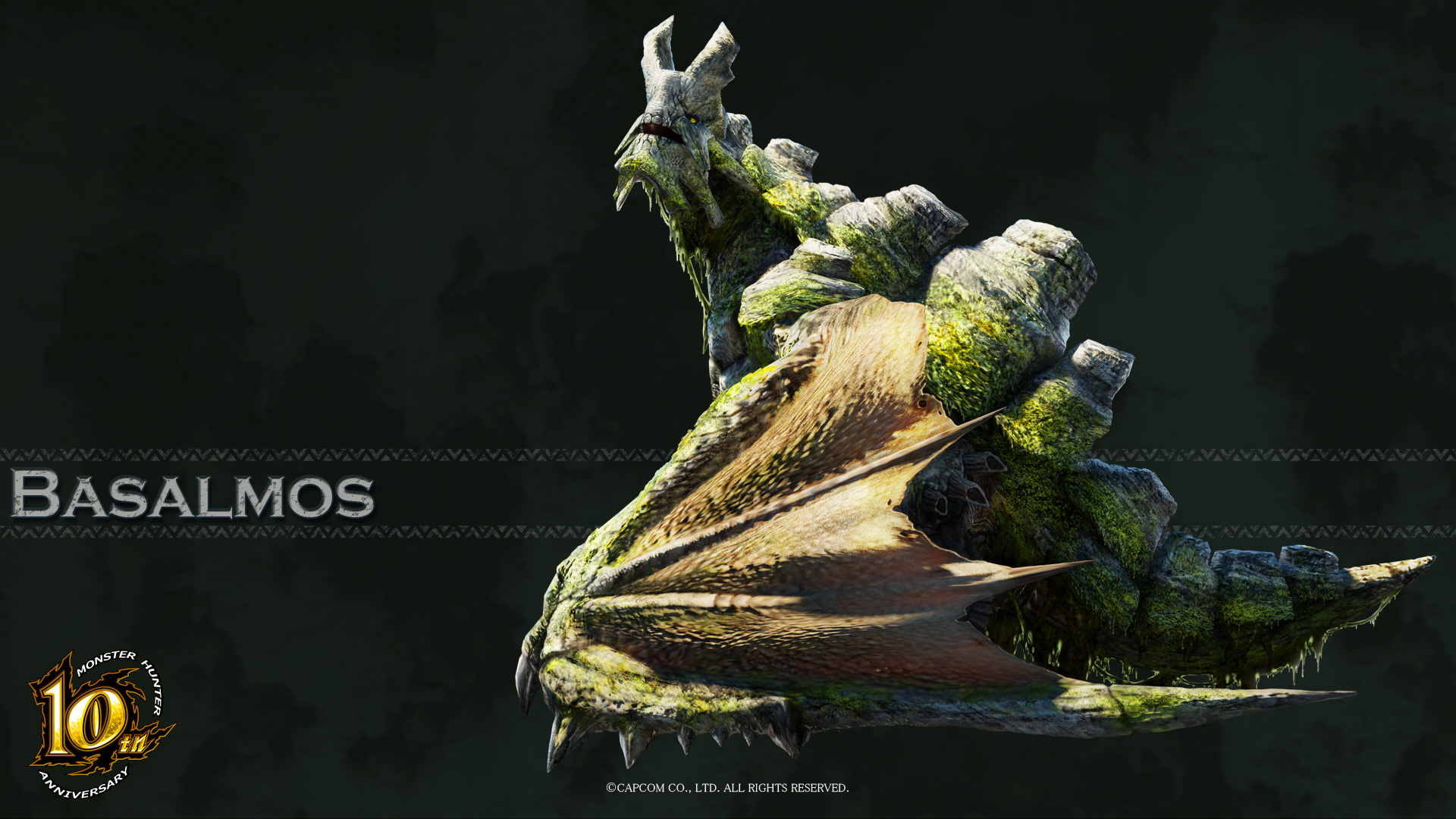 Epic Monster Hunter HD Wallpaper: Legendary Behemoth Unleashed