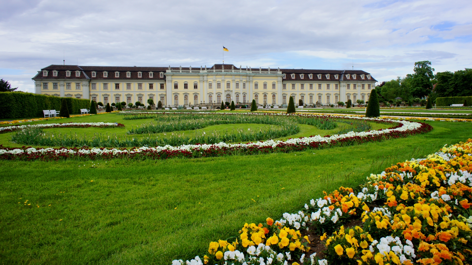 Man Made Ludwigsburg Palace HD Wallpaper