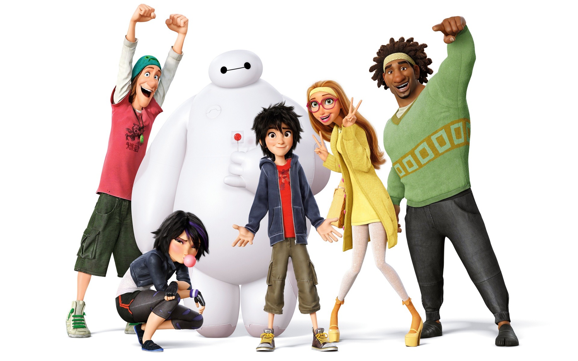 Download Movie Big Hero 6 HD Wallpaper