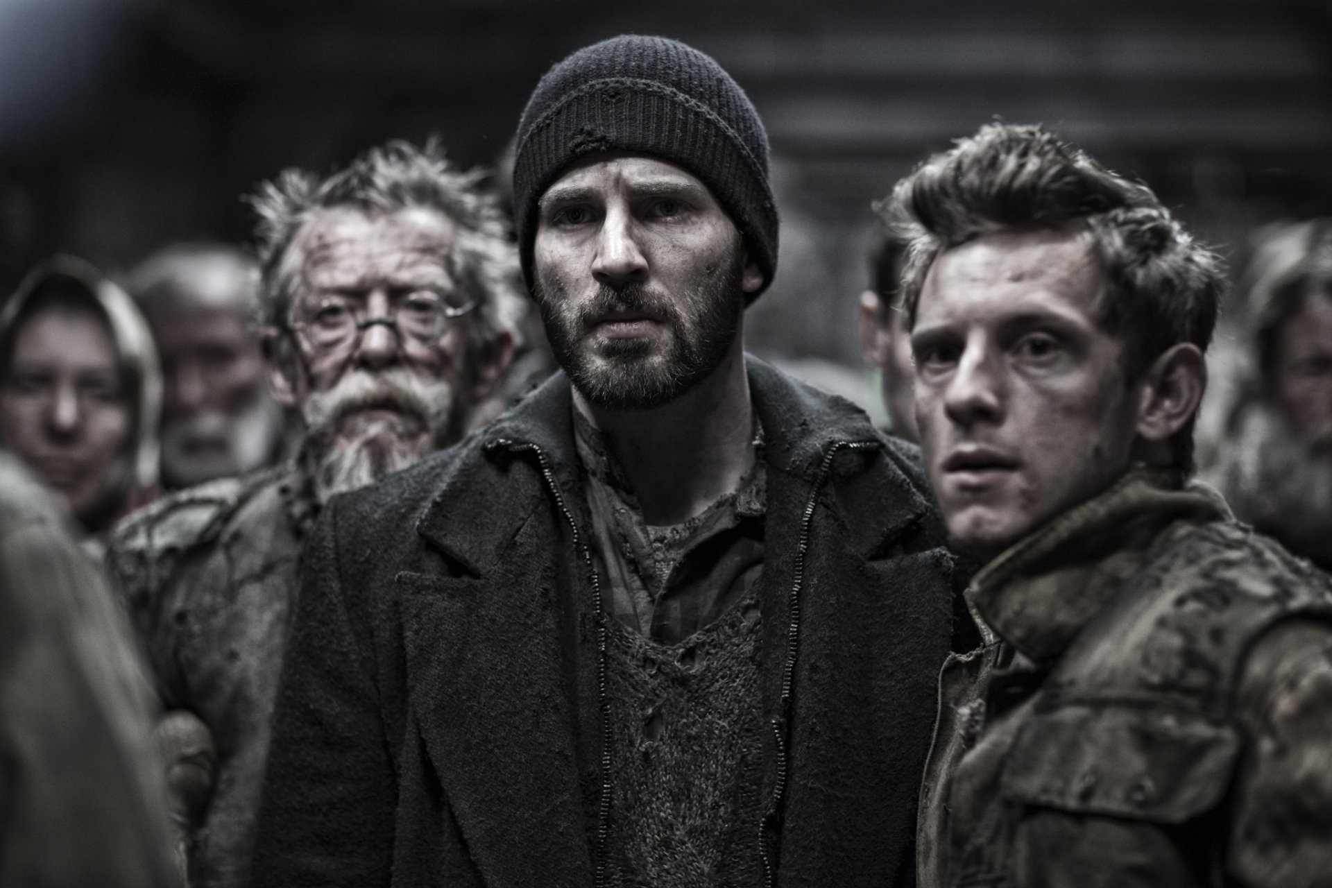 Snowpiercer Movie HD Wallpaper | Post-Apocalyptic Rebellion Scene
