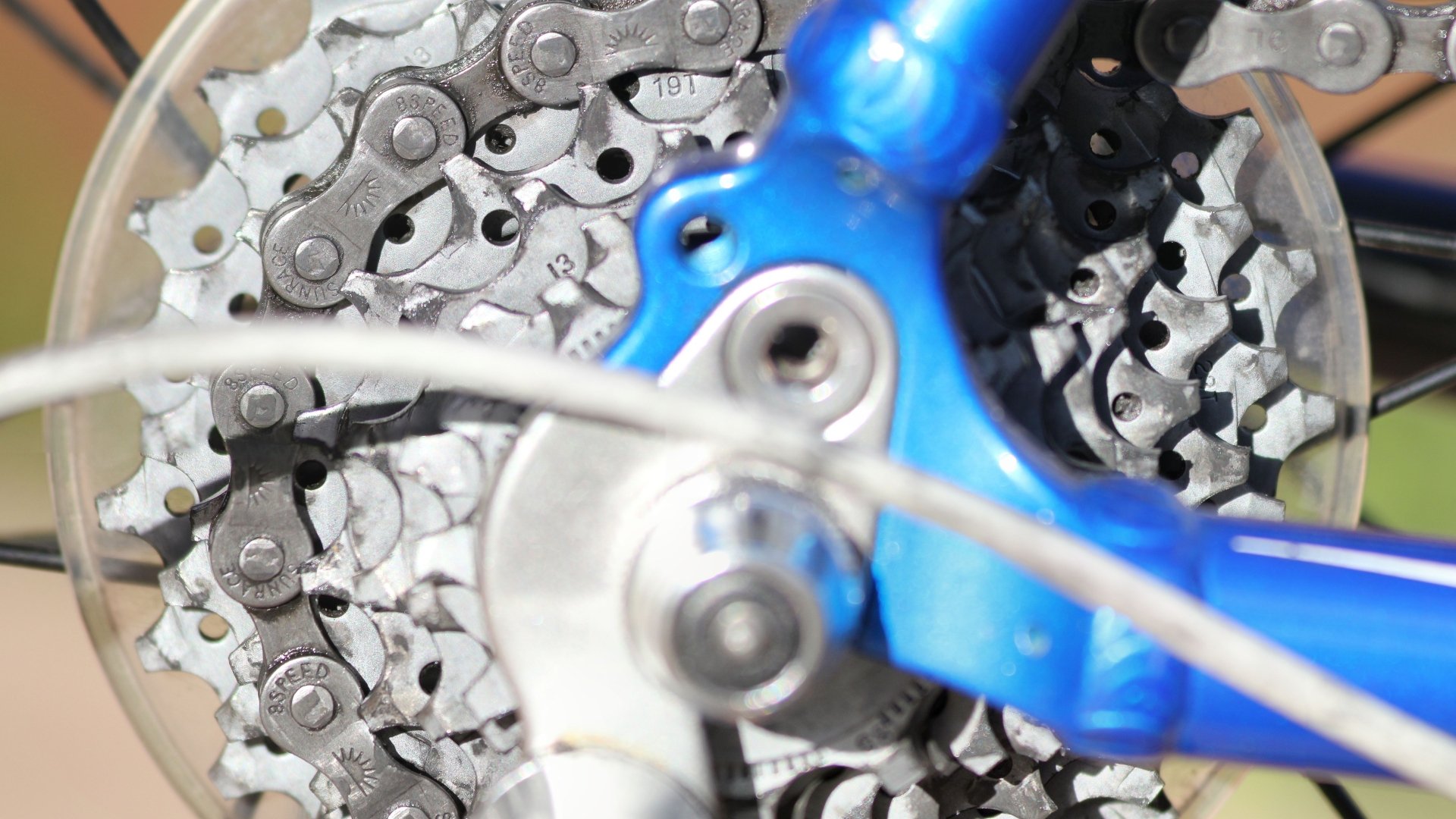4K Ultra HD Close-Up of Bicycle Gear Mechanism
