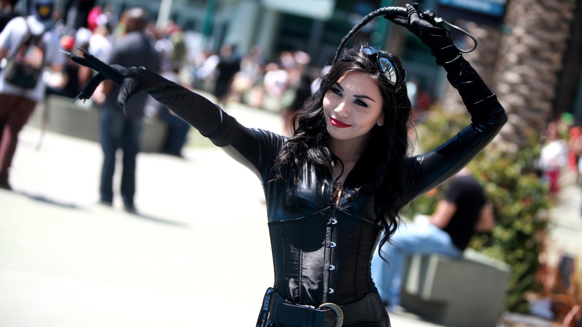 4K Ultra HD Woman Cosplay Elegance in Action