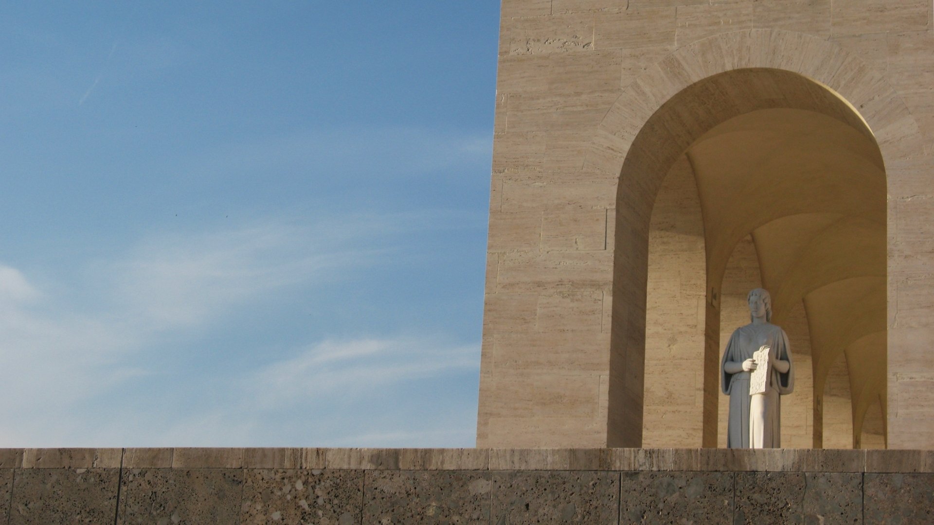 Man Made Square Colosseum HD Wallpaper