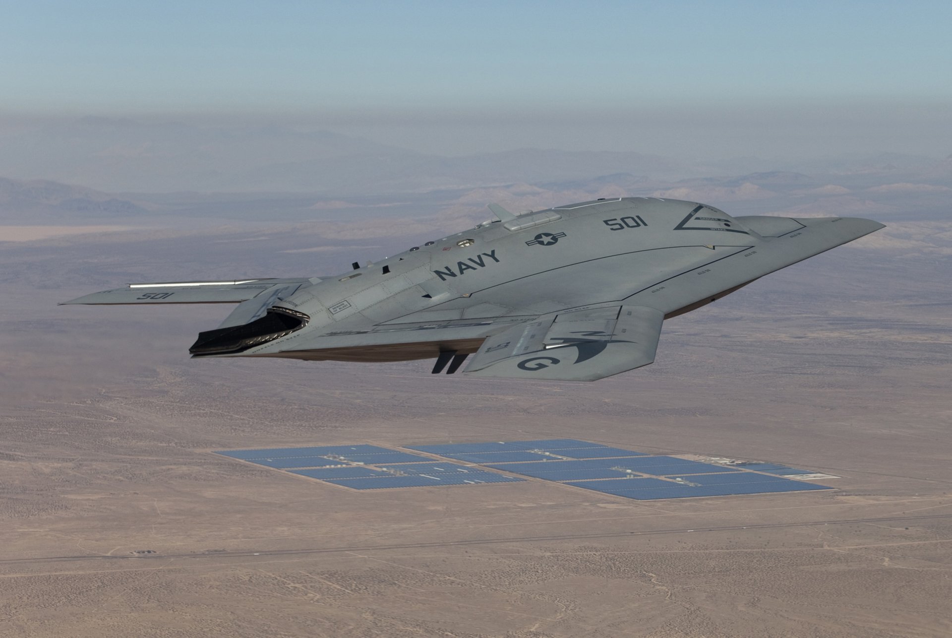 Download Military Northrop Grumman X-47B HD Wallpaper