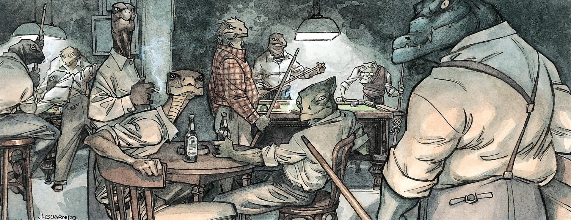 Blacksad HD Wallpaper: A Noir Comic Adventure