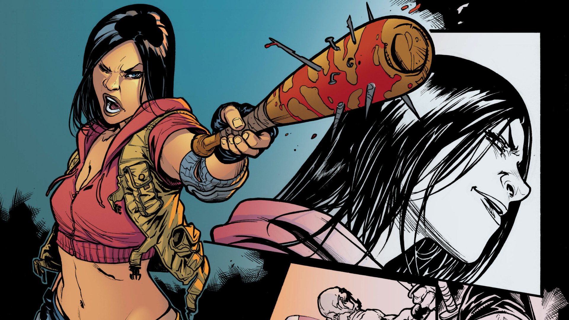 Comics Hack/Slash HD Wallpaper