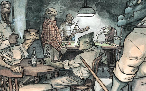 Blacksad: HD Wallpaper from the Iconic Comic Series