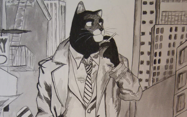 Blacksad: HD Wallpaper from the Iconic Comic Series