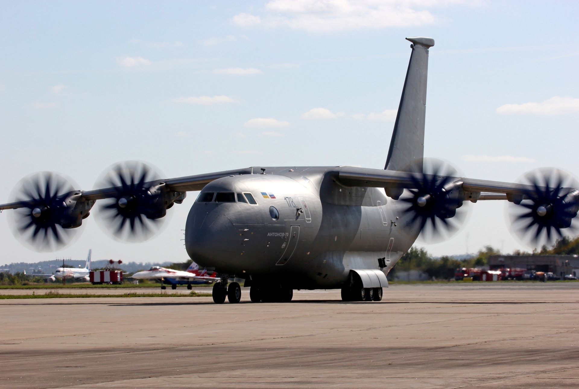 Antonov An-70 Military Power – Stunning 4K Ultra HD Wallpaper ...