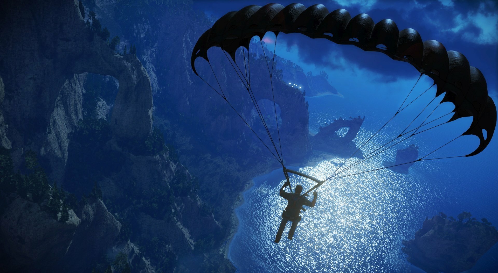 Just Cause 3 HD Wallpaper – Rico Rodriguez Parachute Adventure