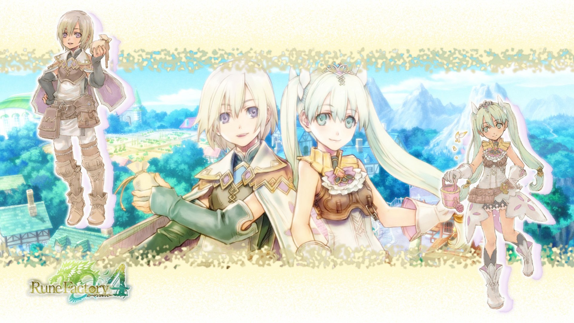 Download Video Game Rune Factory 4 HD Wallpaper