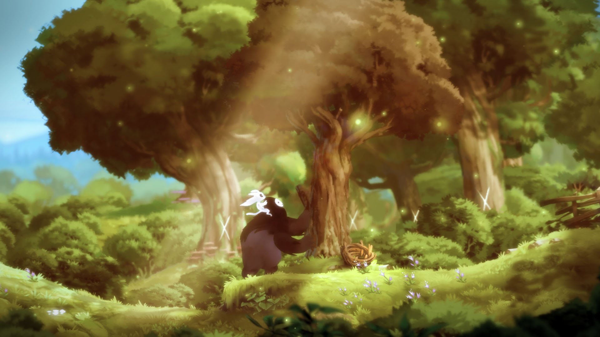 Ori and the Blind Forest Enchanted Forest Wallpaper