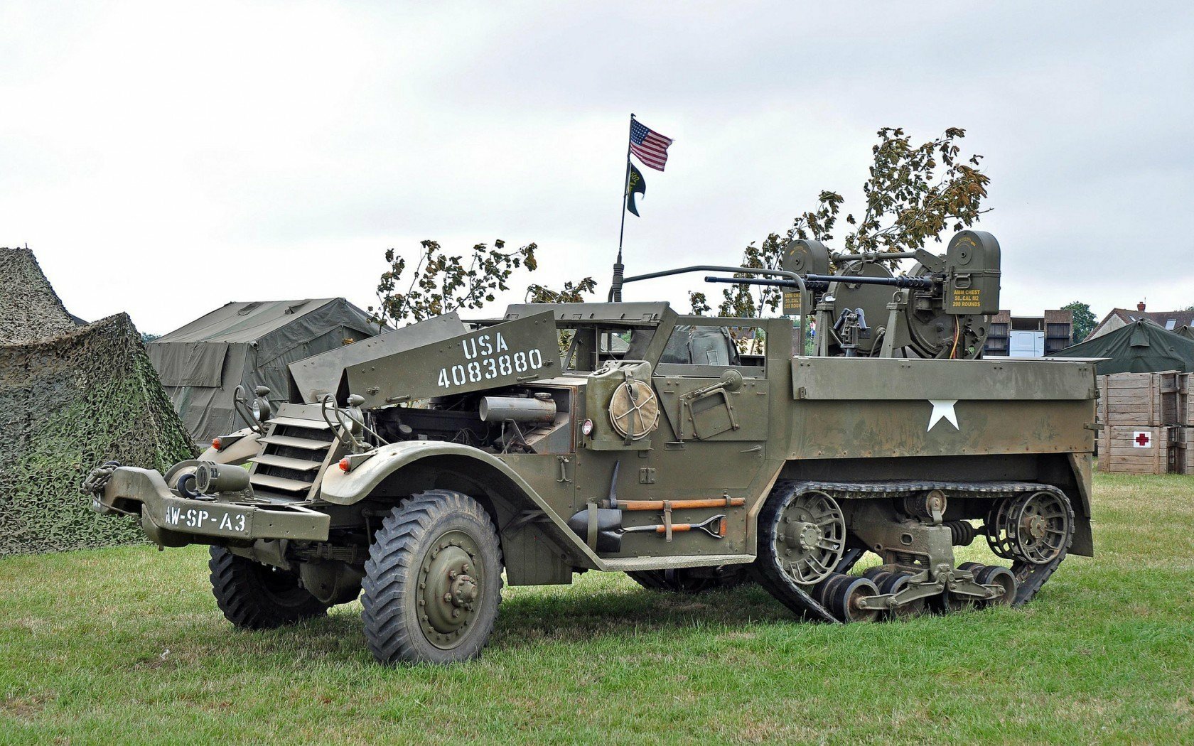 Download Military Half-Track Wallpaper