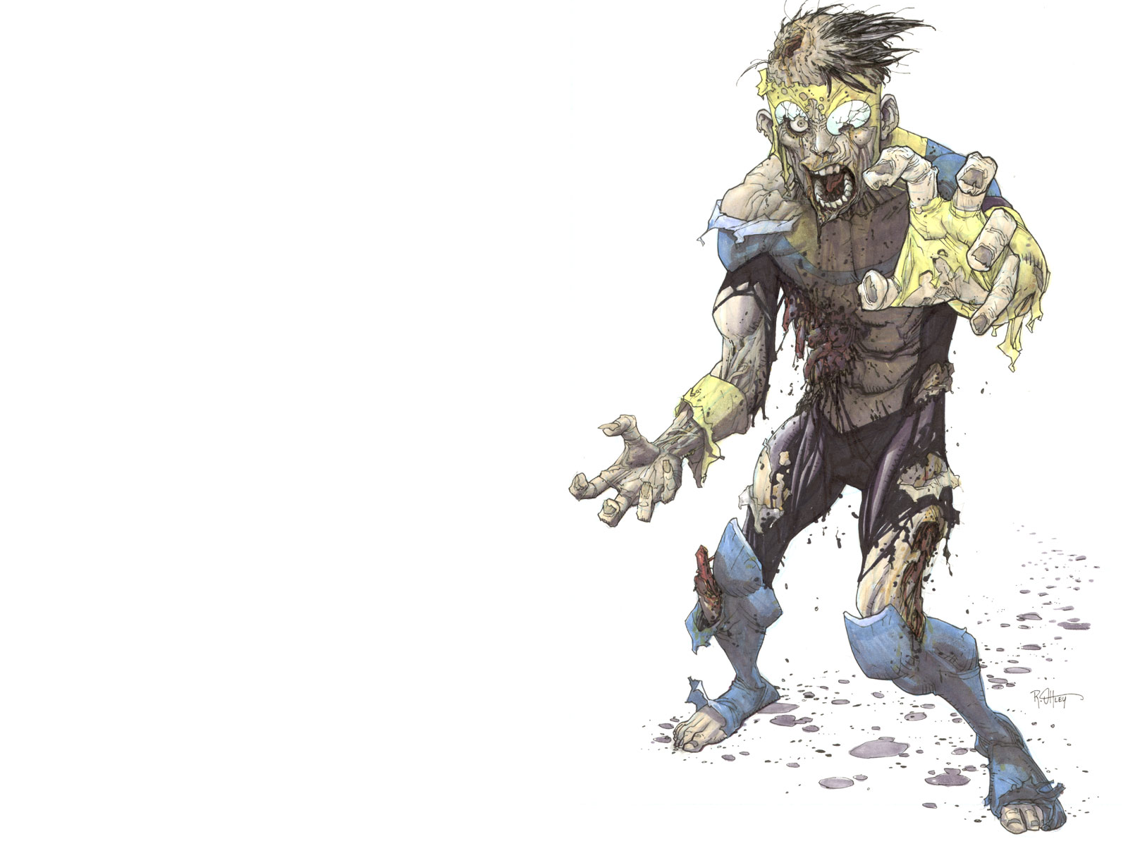 Download Mark Grayson Zombie Invaders (Marvel Comics) Image Comics ...