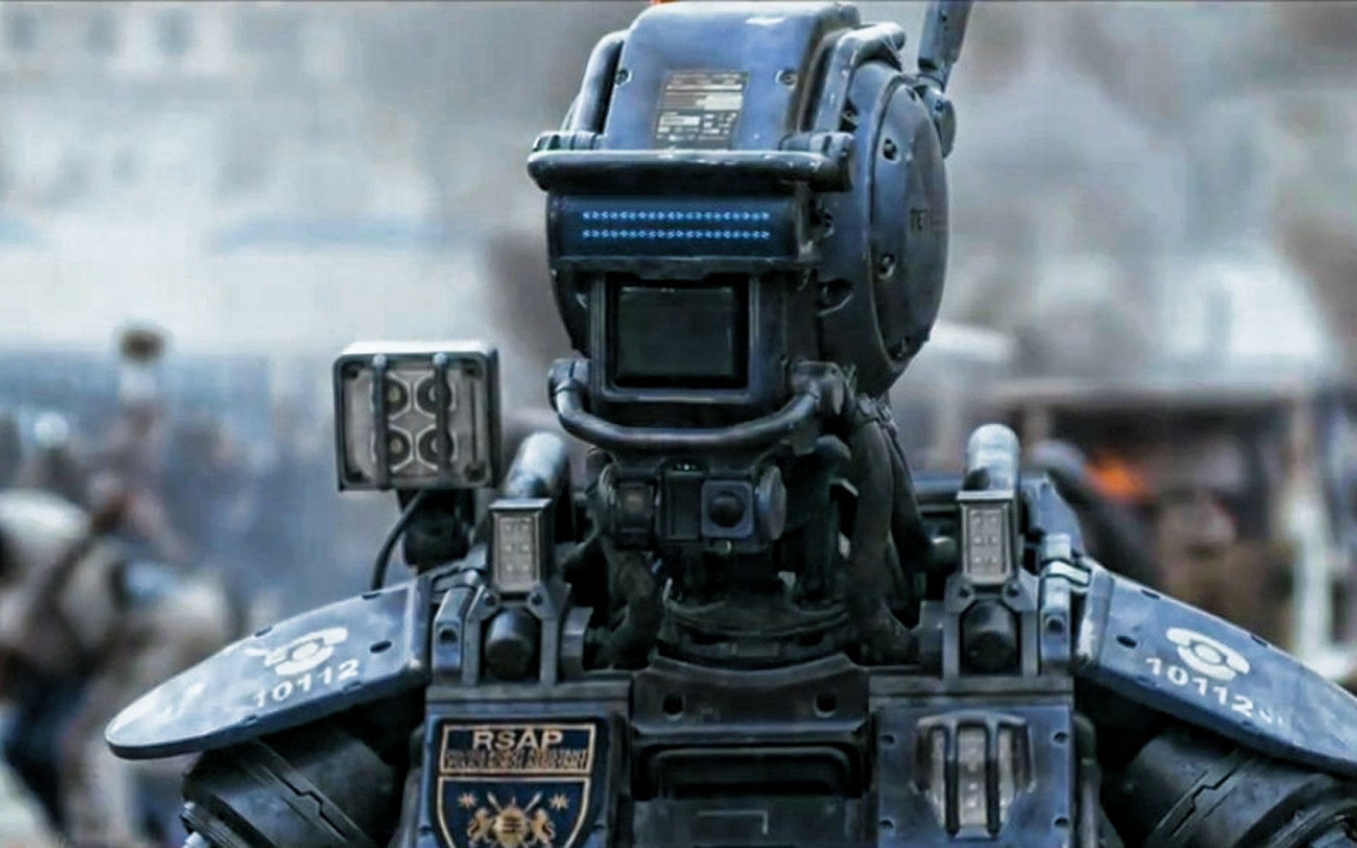 Chappie Robot HD Wallpaper - Futuristic AI Desktop Background