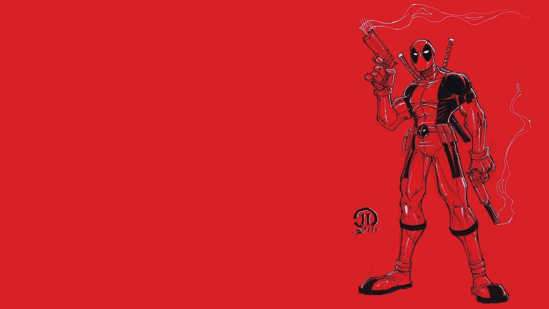 Download Comic Deadpool HD Wallpaper | 1920x1080 | Wallpaper Abyss