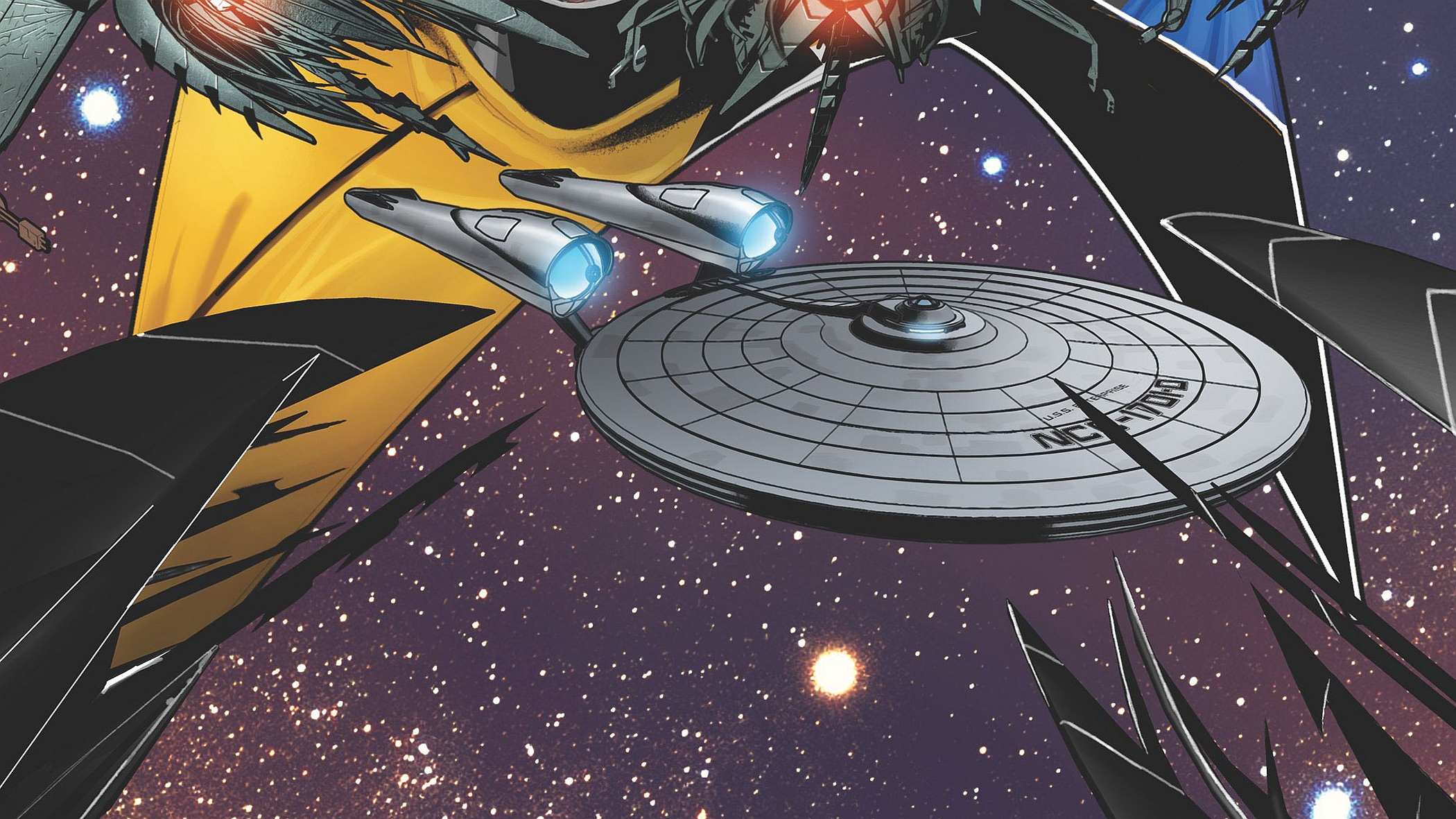 Download Comic Star Trek HD Wallpaper