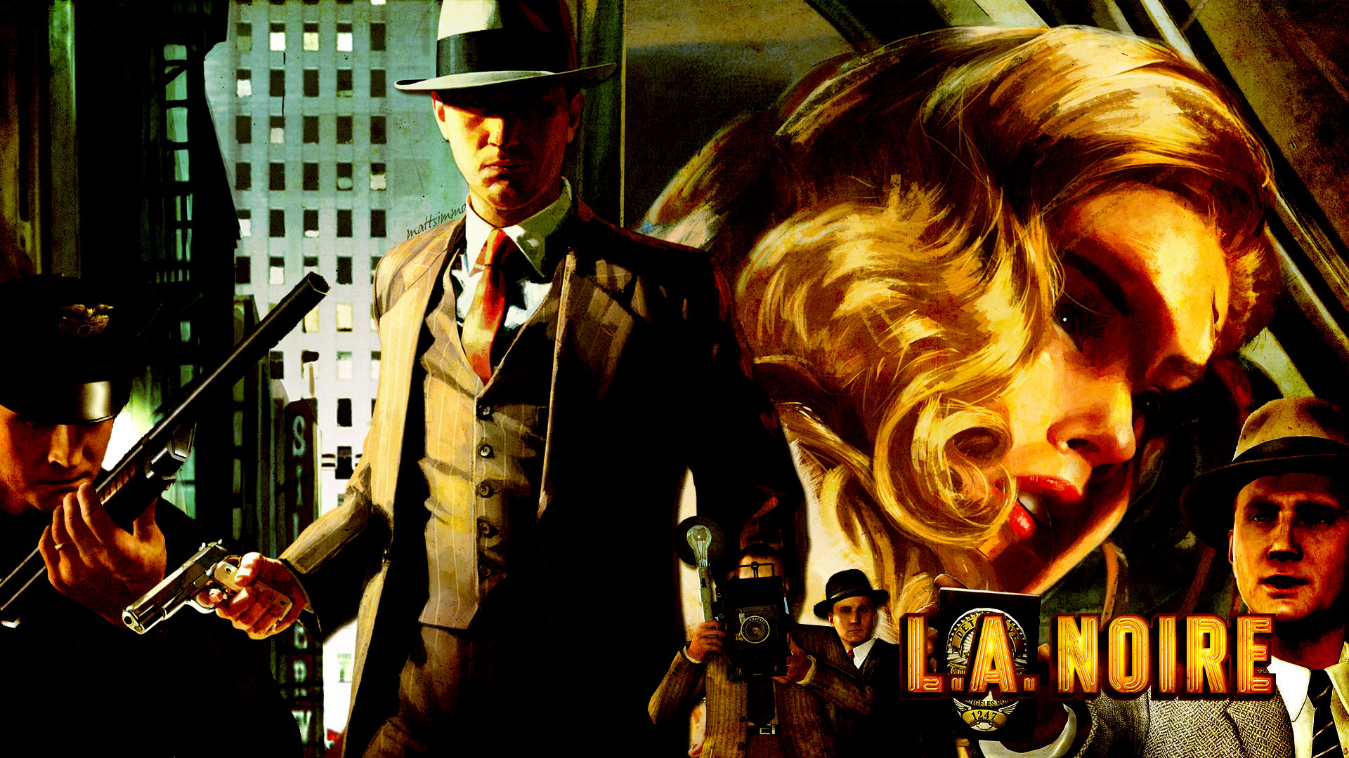 Download Video Game L.A. Noire HD Wallpaper