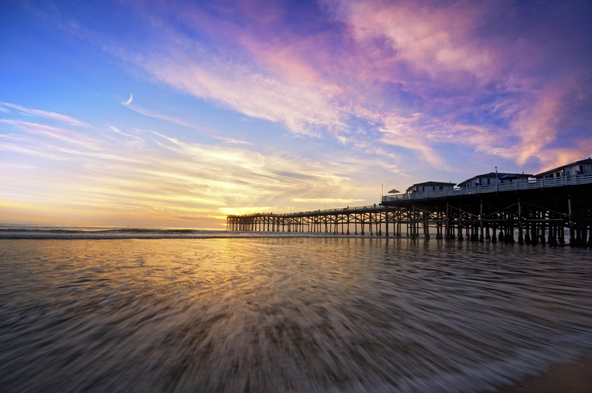 Download Man Made Pier HD Wallpaper