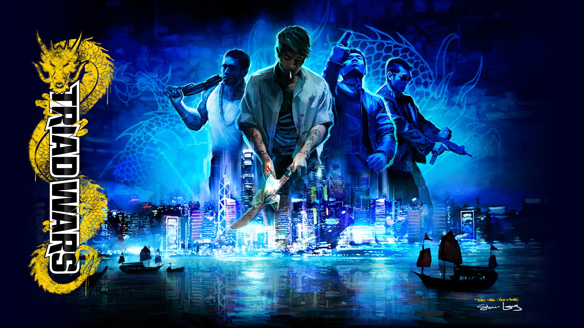 Video Game Triad Wars HD Wallpaper