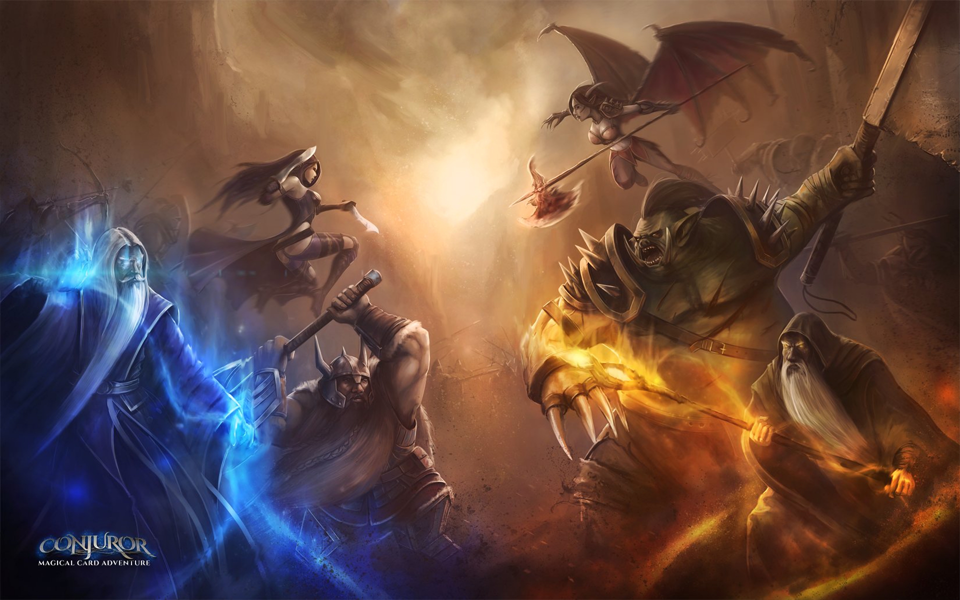 Download Video Game Conjuror HD Wallpaper by Joshua Carrenca